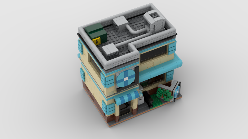 LEGO MOC Bank by davidgitz | Rebrickable - Build with LEGO