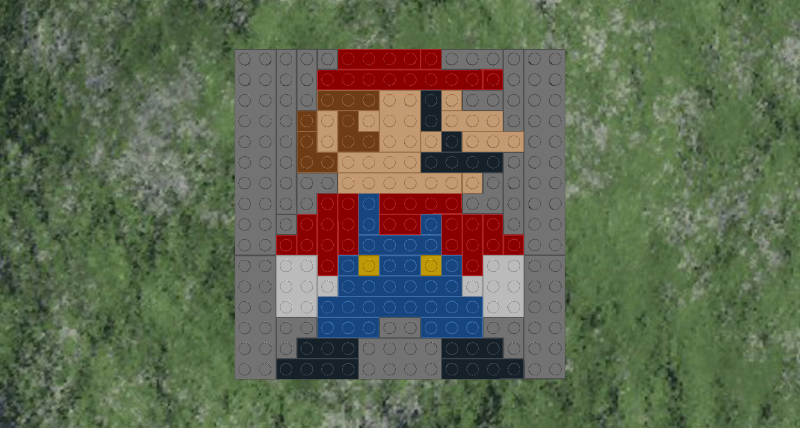 LEGO MOC Mario by RetroRemake | Rebrickable - Build with LEGO