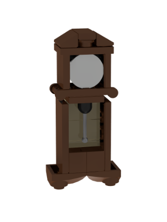 LEGO MOC Grandfather clock by pjurkovi | Rebrickable - Build with LEGO
