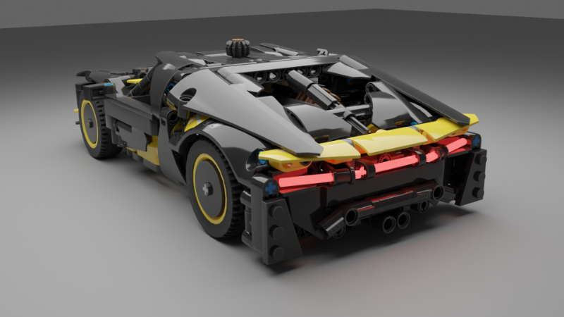 LEGO MOC Bugatti Chiron - 42151 Alternate by C3technic | Rebrickable ...
