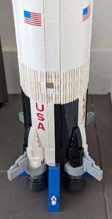 LEGO MOC Saturn V stand by ej76az | Rebrickable - Build with LEGO