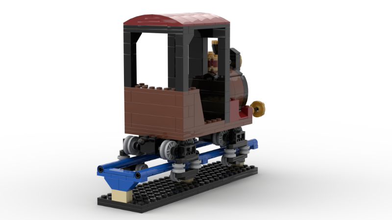 LEGO MOC Roller Coaster Maximus Crealy Adventure Park Lead car by ...