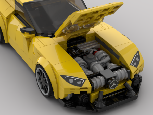 LEGO MOC-209665 Mercedes AMG GT Black Series Lego MOC Supercar Speed ...