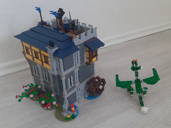 LEGO MOC Black Falcon's Fortified Tower by DrCdiff | Rebrickable ...