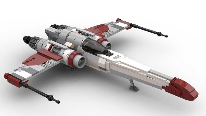 LEGO MOC-166524 Bode Akuna's Z-95 Headhunter from Survivor game by ...