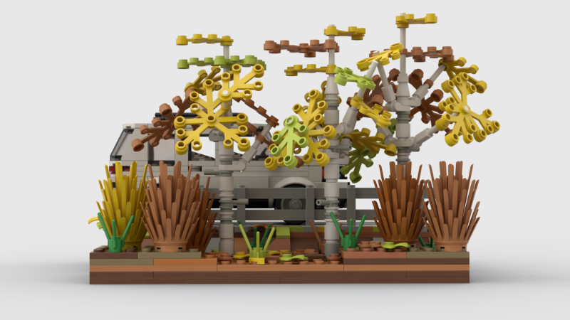 LEGO MOC-166078 Post-apocalyptic apocalypse - Forest Highway Scene (for ...