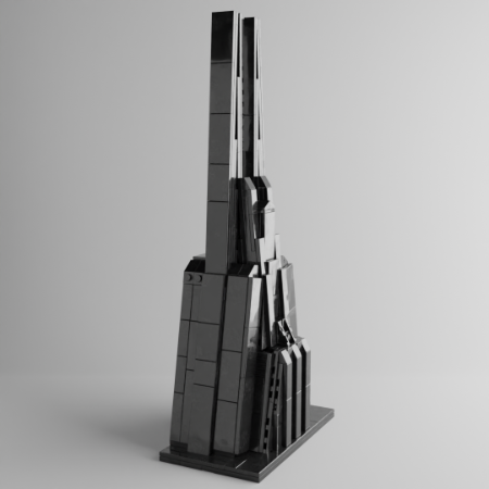 LEGO MOC Darth Vader castle by Badger_ | Rebrickable - Build with LEGO