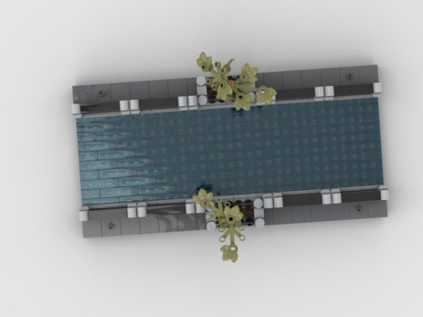 LEGO MOC MILS Canal - Straight Line by glinskai | Rebrickable - Build ...