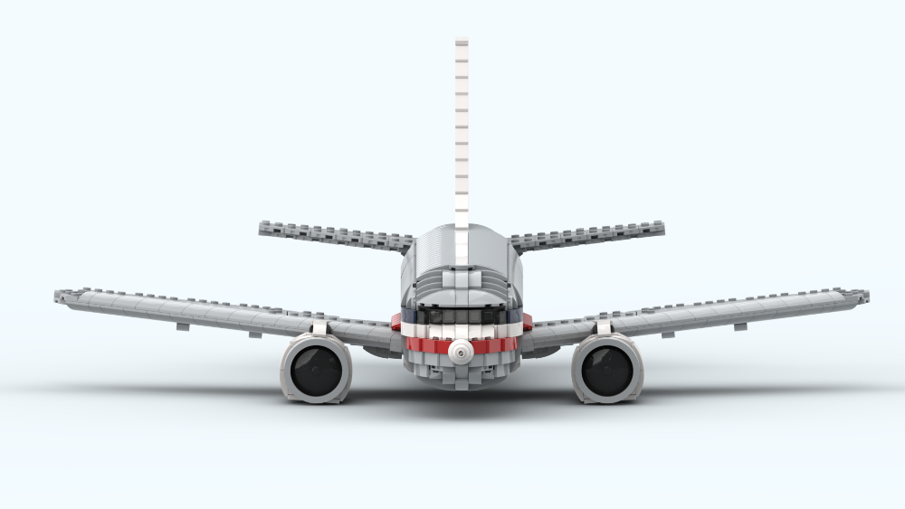 LEGO MOC-234010 Boeing 737-300 by C0NN3RY | Rebrickable - Build with LEGO