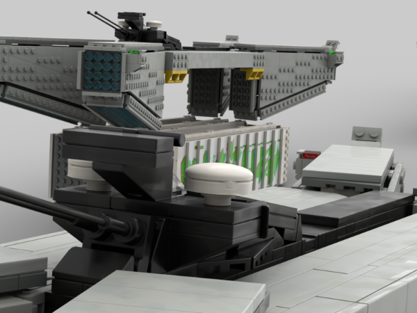 LEGO MOC Futuristic Military Dropship by Futurism_Lego | Rebrickable ...