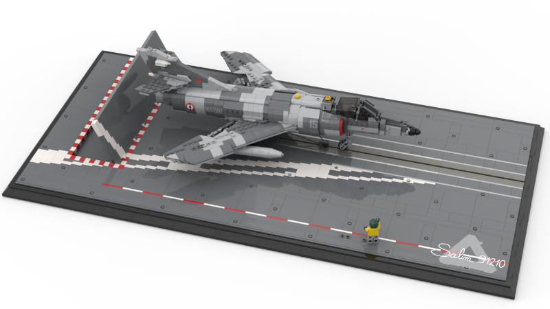 LEGO MOC Aircraft Carrier Catapult by salim91210 | Rebrickable - Build ...