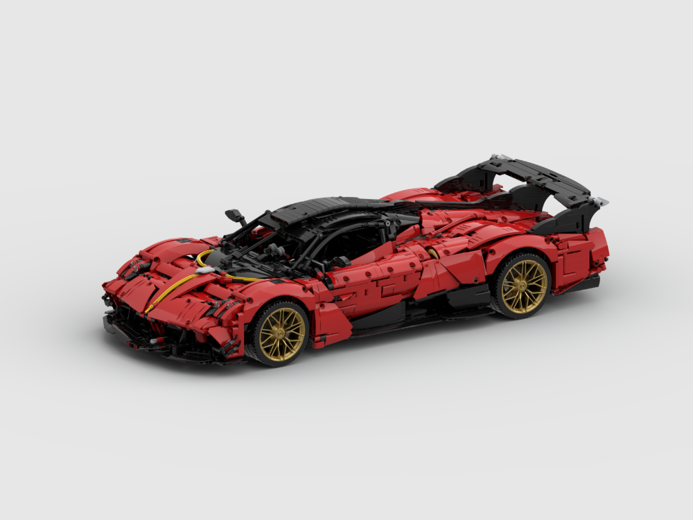 LEGO MOC Pagani Huayra R EVO by SKC_LEGO | Rebrickable - Build with LEGO