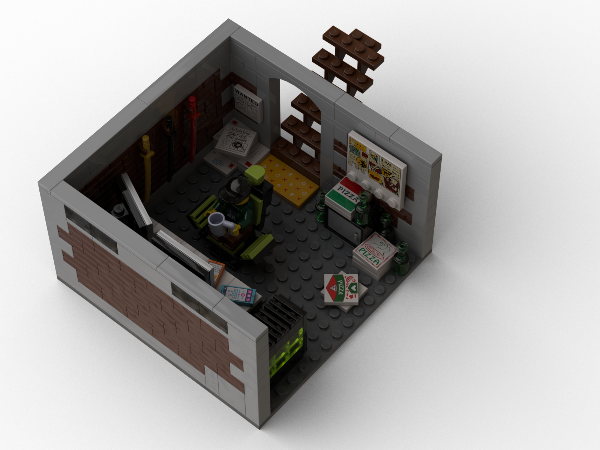 LEGO MOC Hacker's Den by swingline | Rebrickable - Build with LEGO