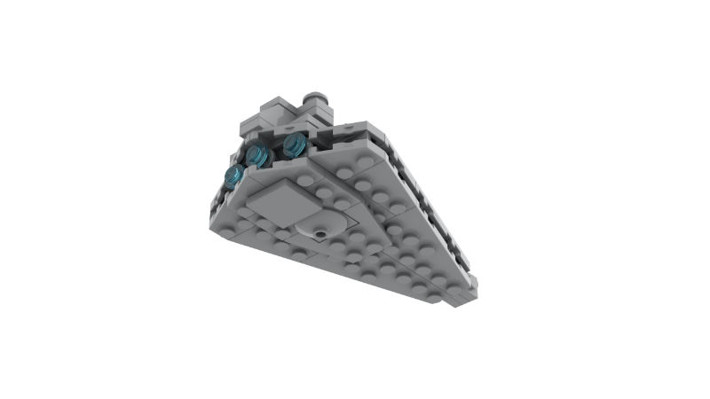 LEGO MOC Mini Star Destroyer Imperial by DiZi_77 | Rebrickable - Build ...