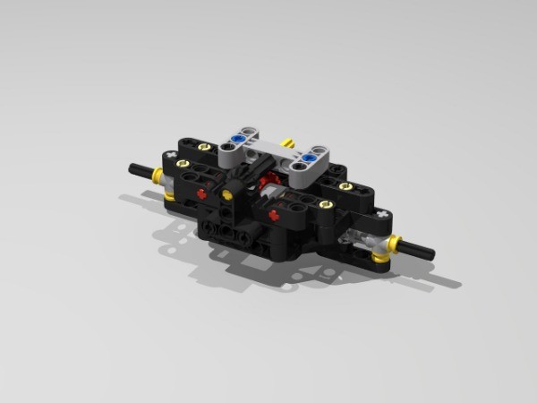 LEGO MOC Front wheel-drive (FWD) by twooosim | Rebrickable - Build with ...