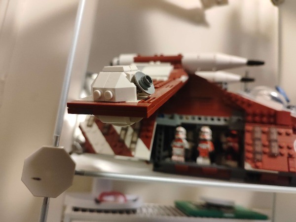LEGO MOC Coruscant Guard Gunship door and bubble turret mod by metis ...