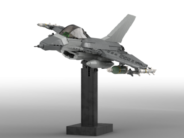 LEGO MOC F-16 Fighting Falcon "Viper" by LDD_Modelmaker | Rebrickable ...