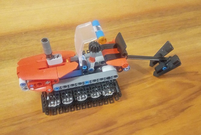 LEGO MOC 42148 Tracked Tractor with Trench Plow by Larsagri ...