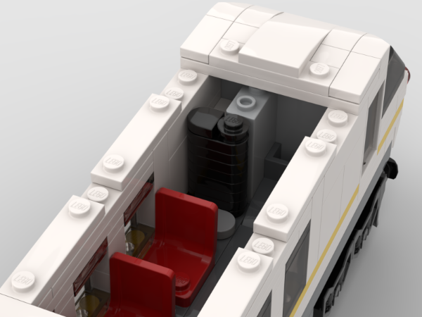 LEGO MOC-175377 Retro Express by ASPRIIN | Rebrickable - Build with LEGO