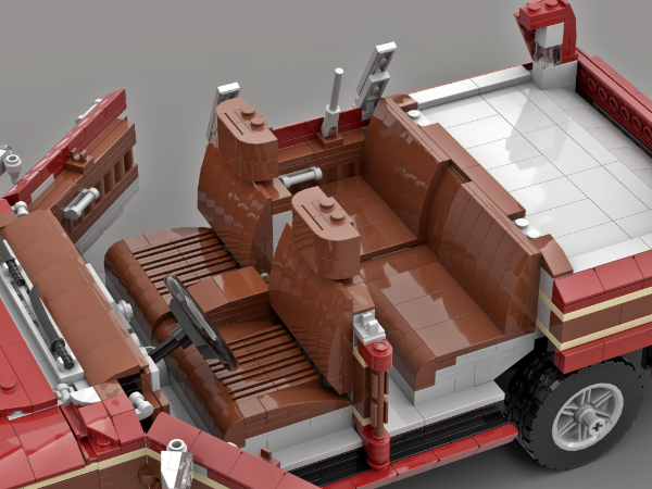 LEGO MOC-154446 Jeep Grand Wagoneer - Skyler White's car [Breaking Bad ...
