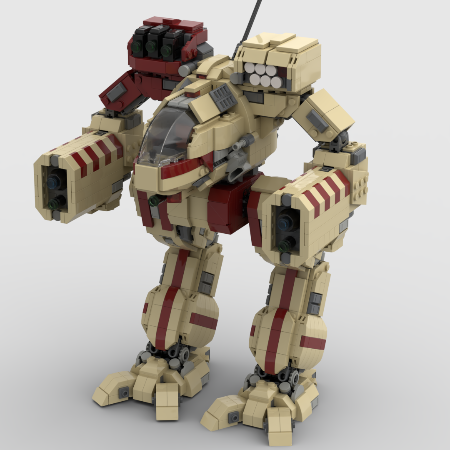 LEGO MOC-193965 alt shoulder pods for Mad Cat / Timberwolf by ...