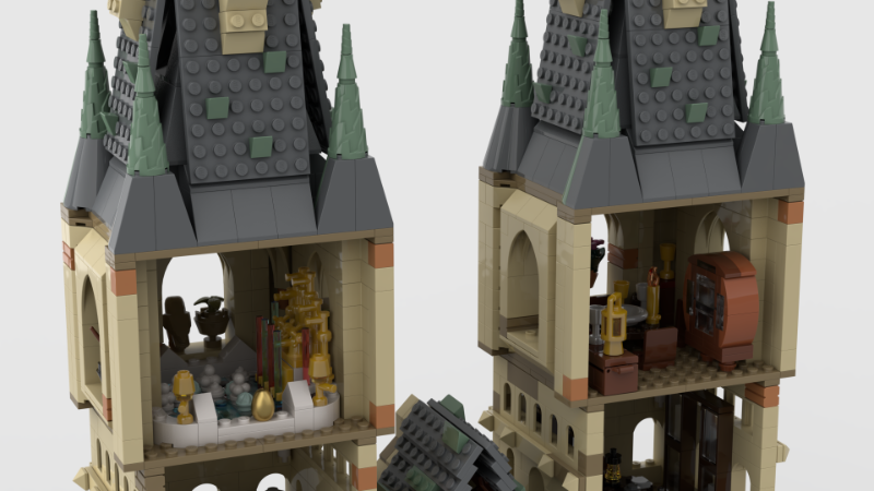 LEGO MOC-185698 Bell Tower by Polokot | Rebrickable - Build with LEGO