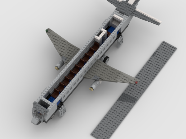 LEGO MOC LEGO Short-Haul Passenger Plane by LEGOgamer117 | Rebrickable ...
