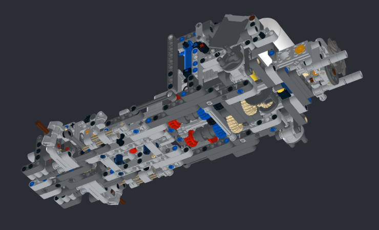 LEGO MOC VW Beetle Chassis by Tuningpartsbyleo | Rebrickable - Build ...