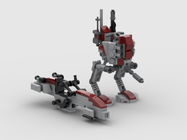 LEGO MOC Republic Lightning Battle Pack (BARC + AT-RT) by Col_Oneill ...