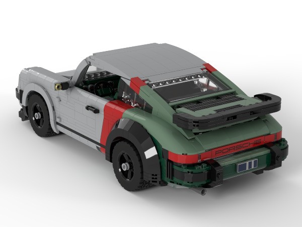 LEGO MOC-176636 Porsche Turbo Cyberpunk Style by Linse | Rebrickable ...