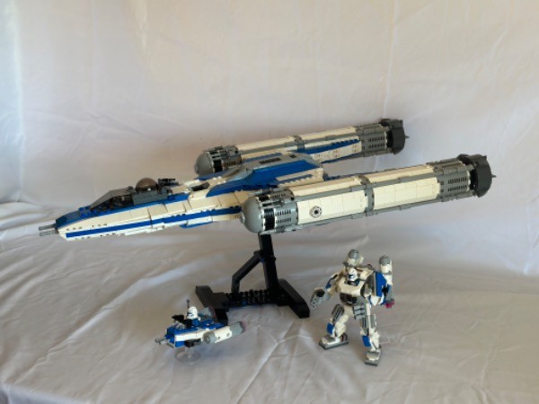 LEGO MOC Captain Rex's Y wing Starfighter by Ant0noo | Rebrickable ...
