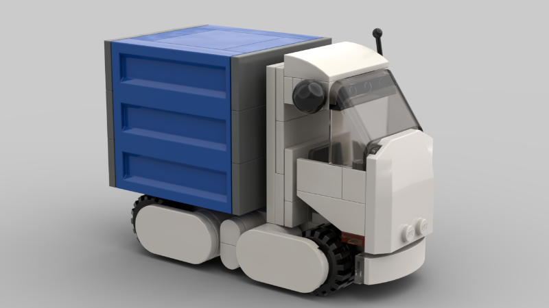 LEGO MOC Exa Robotics Mini Truck by Futurism_Lego | Rebrickable - Build ...