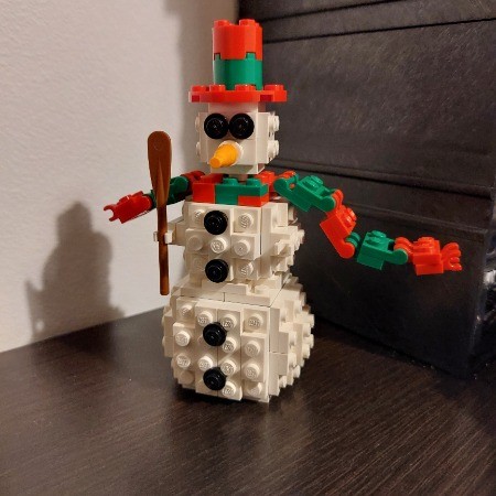 LEGO MOC-166098 Snowman and reindeer by Areivien | Rebrickable - Build ...