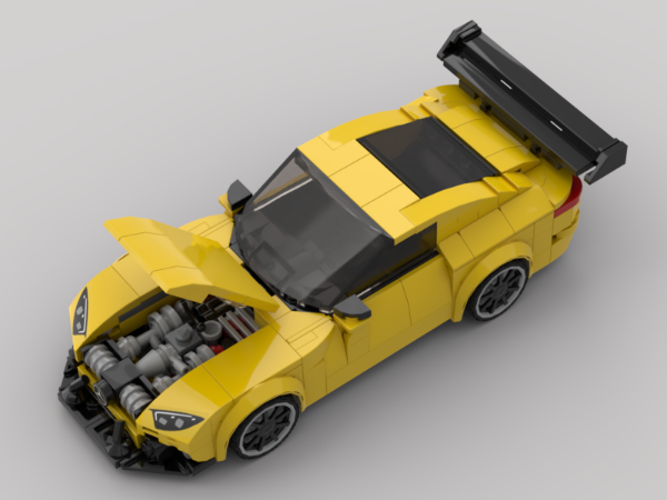LEGO MOC Mercedes AMG GT Black Series Lego MOC Supercar Speed Champion ...