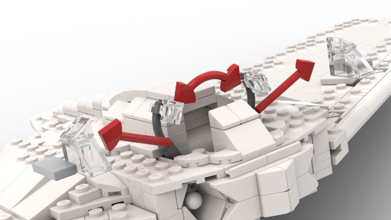 LEGO MOC Horten Ho 229 by Uranium_Bricks | Rebrickable - Build with LEGO