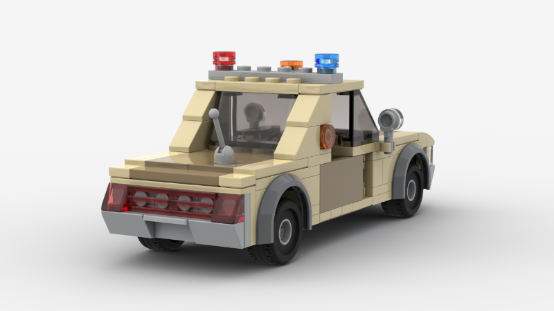 LEGO MOC Ford LTD 1979 sheriff car by BT_studios | Rebrickable - Build ...