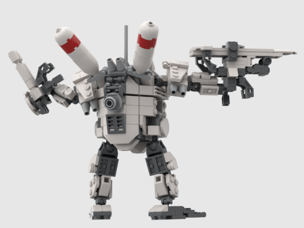 LEGO MOC Big Bunny Robot by brick_squirrel | Rebrickable - Build with LEGO