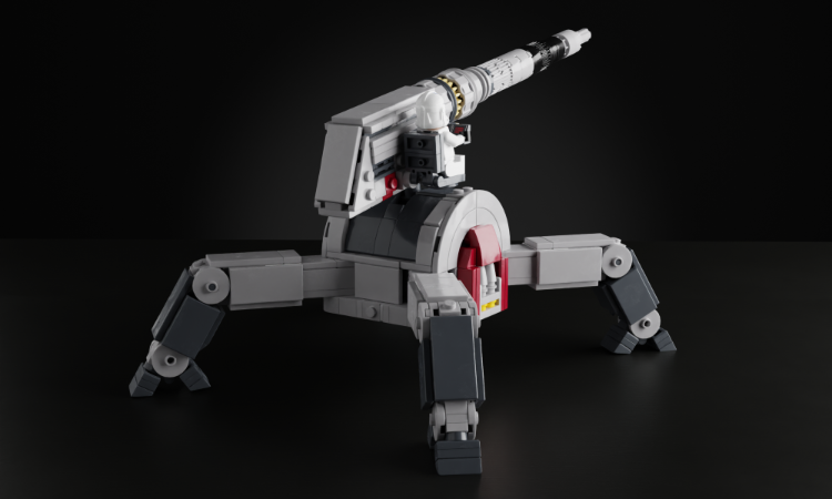 LEGO MOC Av-7 cannon by Badger_ | Rebrickable - Build with LEGO
