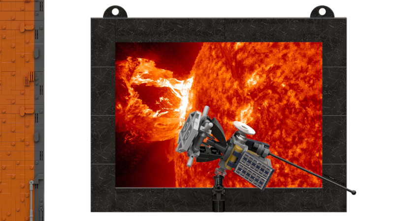 LEGO MOC picture frame by NightHawk11991 | Rebrickable - Build with LEGO