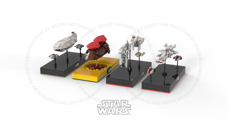 LEGO MOC Micro Dornean Gunship(Braha'tok class) Desktop Version by ...