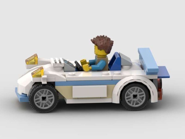LEGO MOC 60283 City sport car by dLegooo | Rebrickable - Build with LEGO