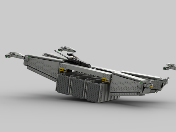 LEGO MOC Futuristic Military Dropship by Futurism_Lego | Rebrickable ...