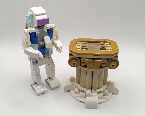 LEGO MOC 40691 Astronaut by Dafeld | Rebrickable - Build with LEGO
