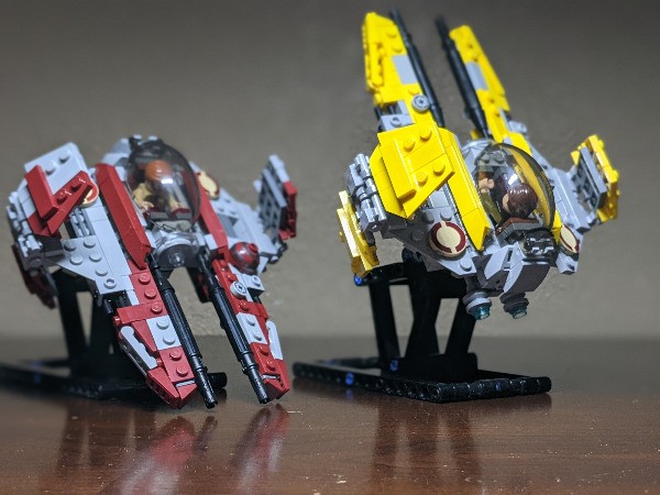 LEGO MOC ETA-2 Actis-Class Interceptors - Minifigure Scale - Anakin ...