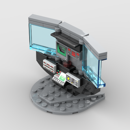 LEGO MOC Control Station by mmskywalker | Rebrickable - Build with LEGO