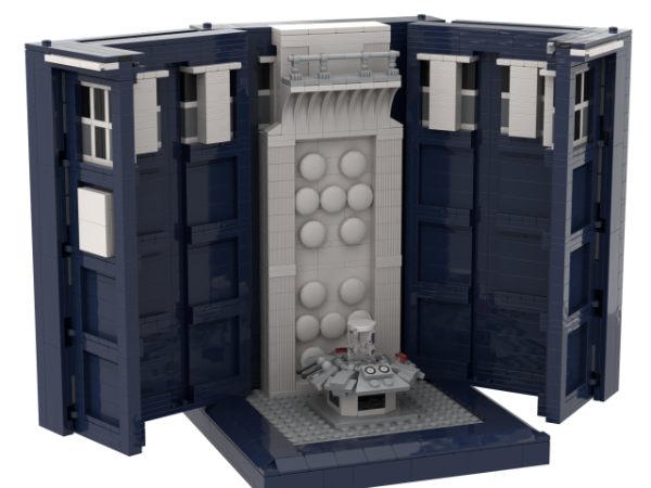 LEGO MOC-185823 Doctor Who : Time Machine by raguidel | Rebrickable ...