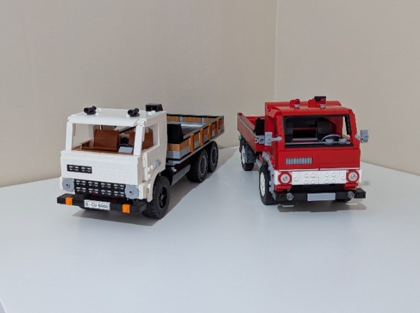 LEGO MOC-206247 10321 Kamaz 4310 by Kirvet | Rebrickable - Build with LEGO