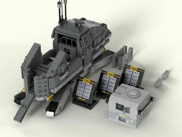 LEGO MOC Futuristic Armoured Generator Transport by Futurism_Lego ...