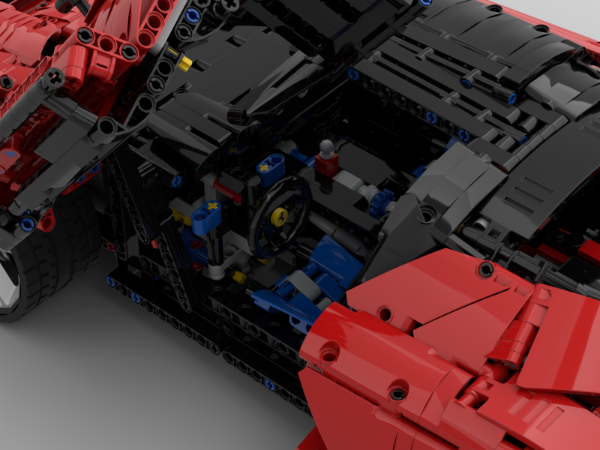 LEGO MOC-194680 Ferrari LaFerrari (42143) by ConstructionsByDonat ...