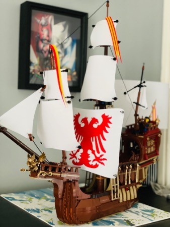 LEGO MOC The Mary Rose - Combining 2 x 76440 Triwizard Tournament ...